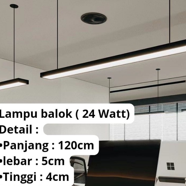 Jual Lampu Gantung LED Downlight Plafon Lampu Kerja Office Kantor ... Jual Lampu Gantung LED Downlight Plafon Lampu Kerja Office Kantor ...