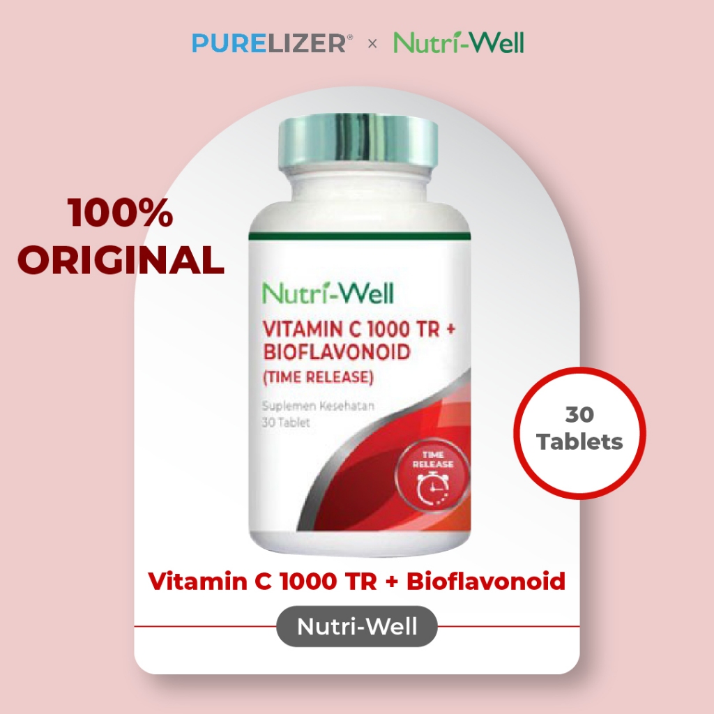Jual Nutriwell Vit C 1000 + Bioflavonoid | Shopee Indonesia