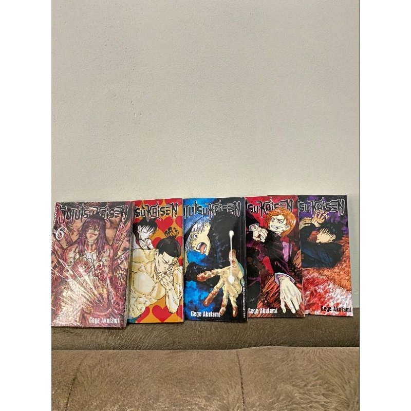 Jual Preloved manga komik Jujutsu Kaisen vol 2-6 | Shopee Indonesia