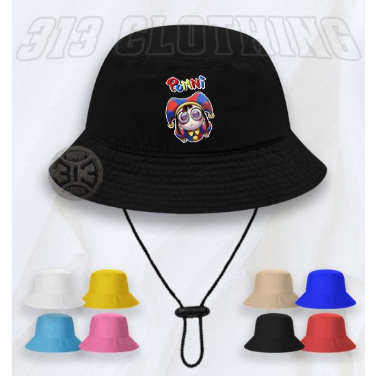 Jual Topi Anak Pomni The Amazing Circus Bucket Hat Anak Pomni Amazing ...