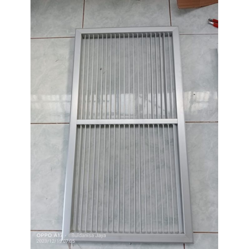 Jual Return Air Grill/Grill Ducting Ac Uk 80x40 Cm Dalam | Shopee Indonesia