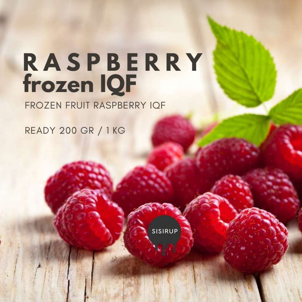Jual RASPBERRY IQF / raspberry fruit / frozen red raspberry / 200 GRAM ...