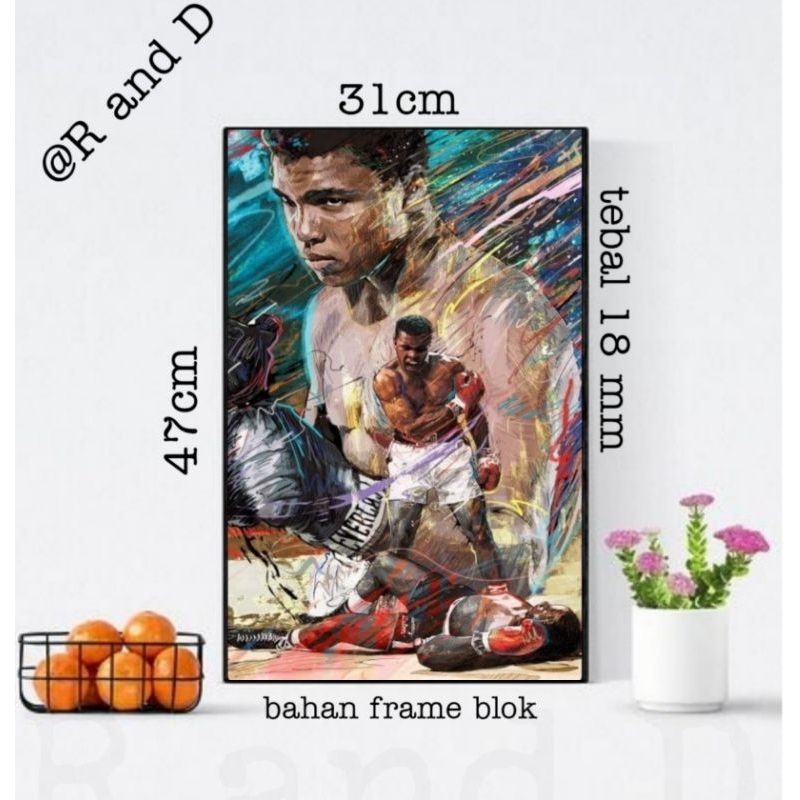 Jual Poster dinding abstract ukuran 47x31, Hiasan dinding aesthetic ...