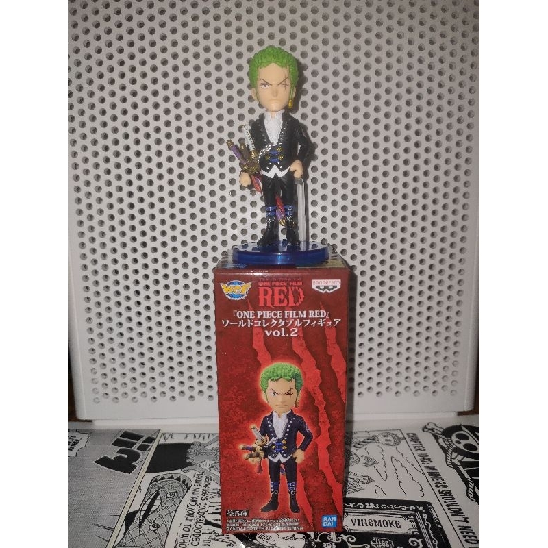 Jual WCF Roronoa Zoro World Collectable Figure One Piece Film RED VOL.2 | Shopee Indonesia