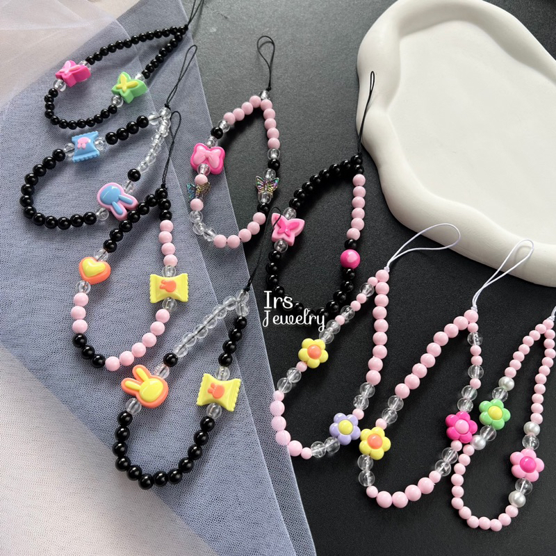 Jual Phone Strap Beads Premium Blackpink Series/ Tali Lanyard Handphone ...