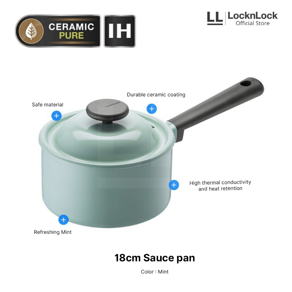 Jual LocknLock Decore Collection Mint Series Wajan Induksi | Shopee ...