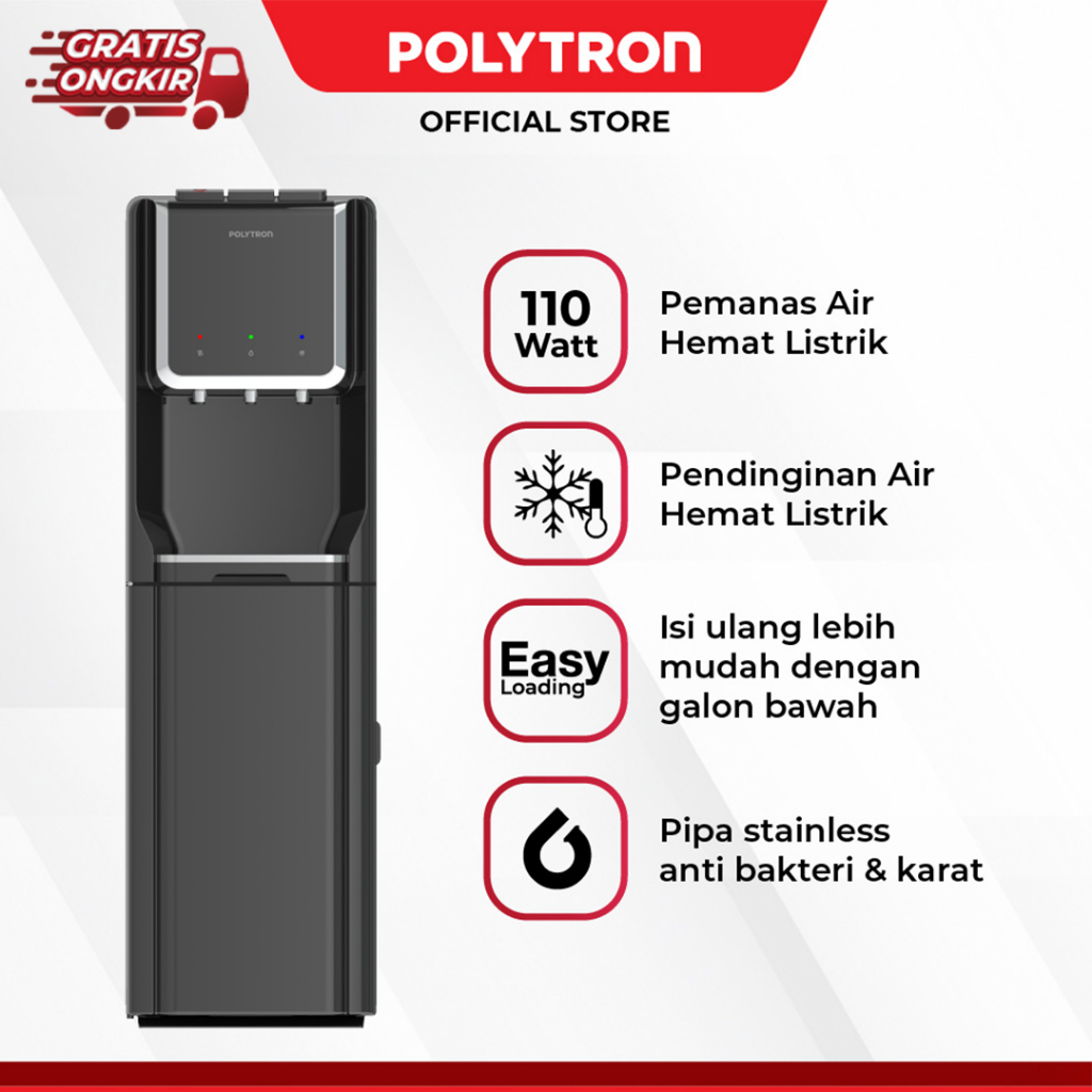 Jual Dispenser Galon Bawah Polytron PWC 615 | Shopee Indonesia