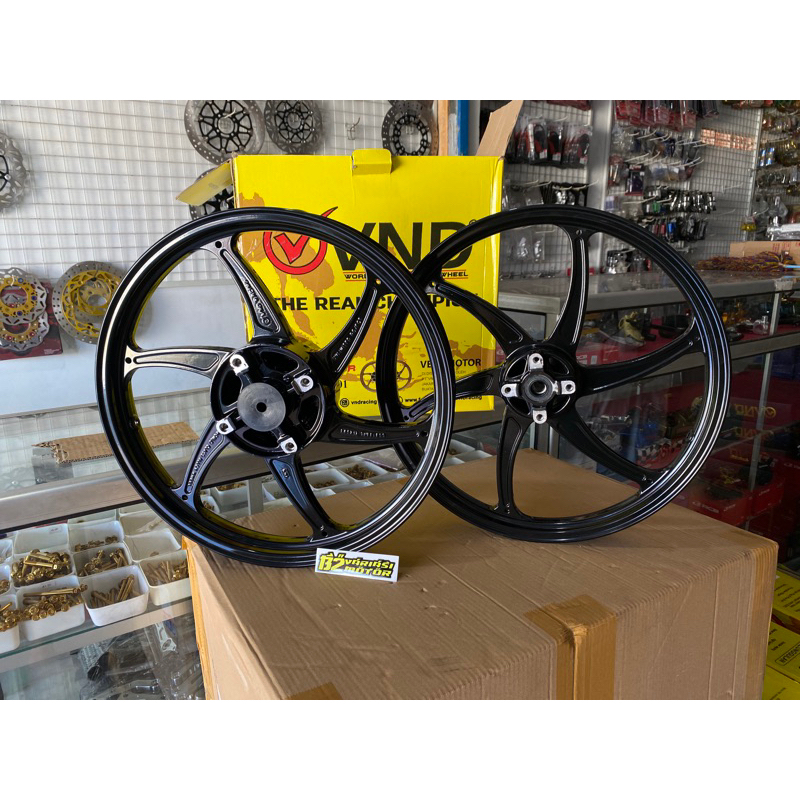 Jual VELG NINJA R NINJA SS VND SIX STAR SIZE 160/185-17 | Shopee Indonesia