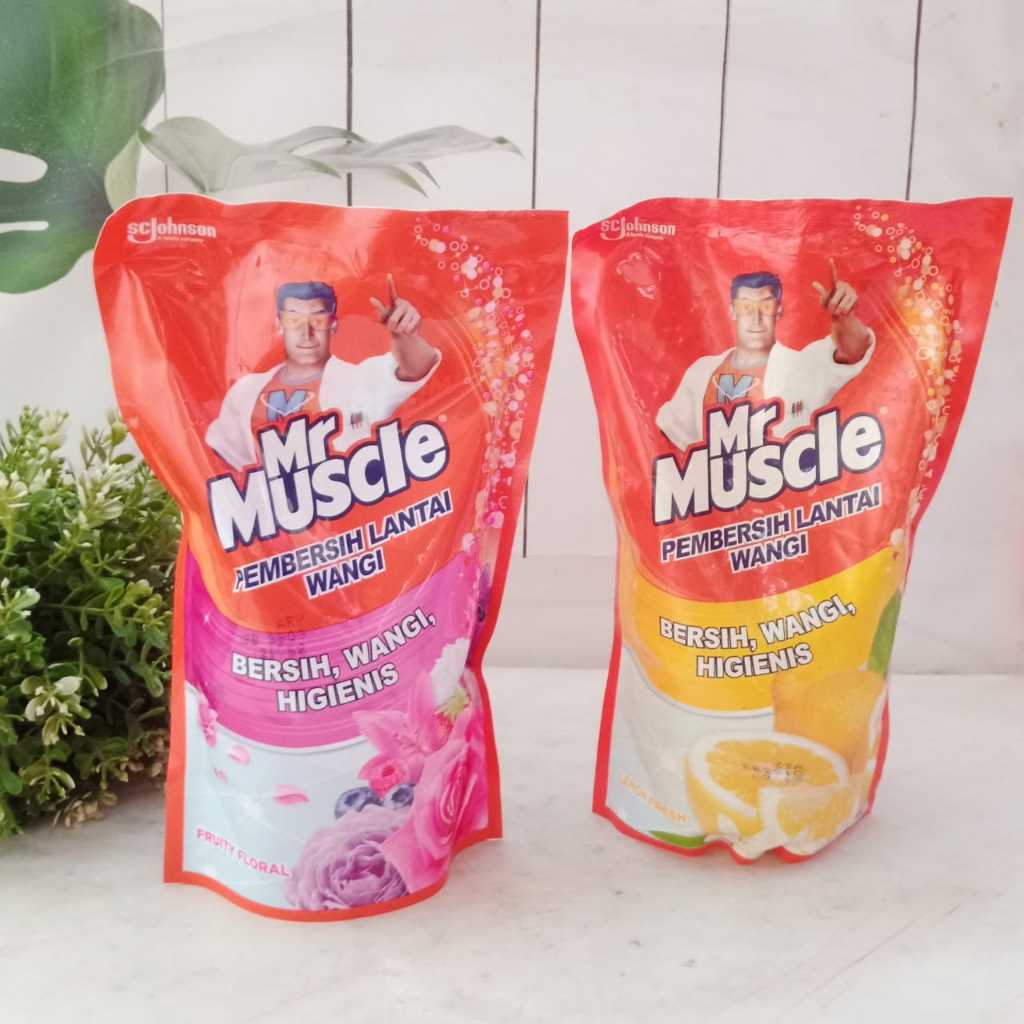 Jual Mr Muscle Pembersih Lantai Pouch 720ml | Shopee Indonesia