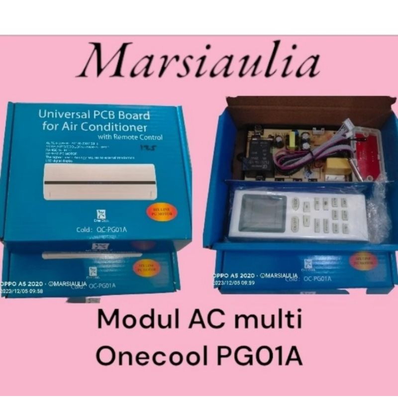 Jual Modul AC multi Onecool PG01A pcb board universal for AC | Shopee ...