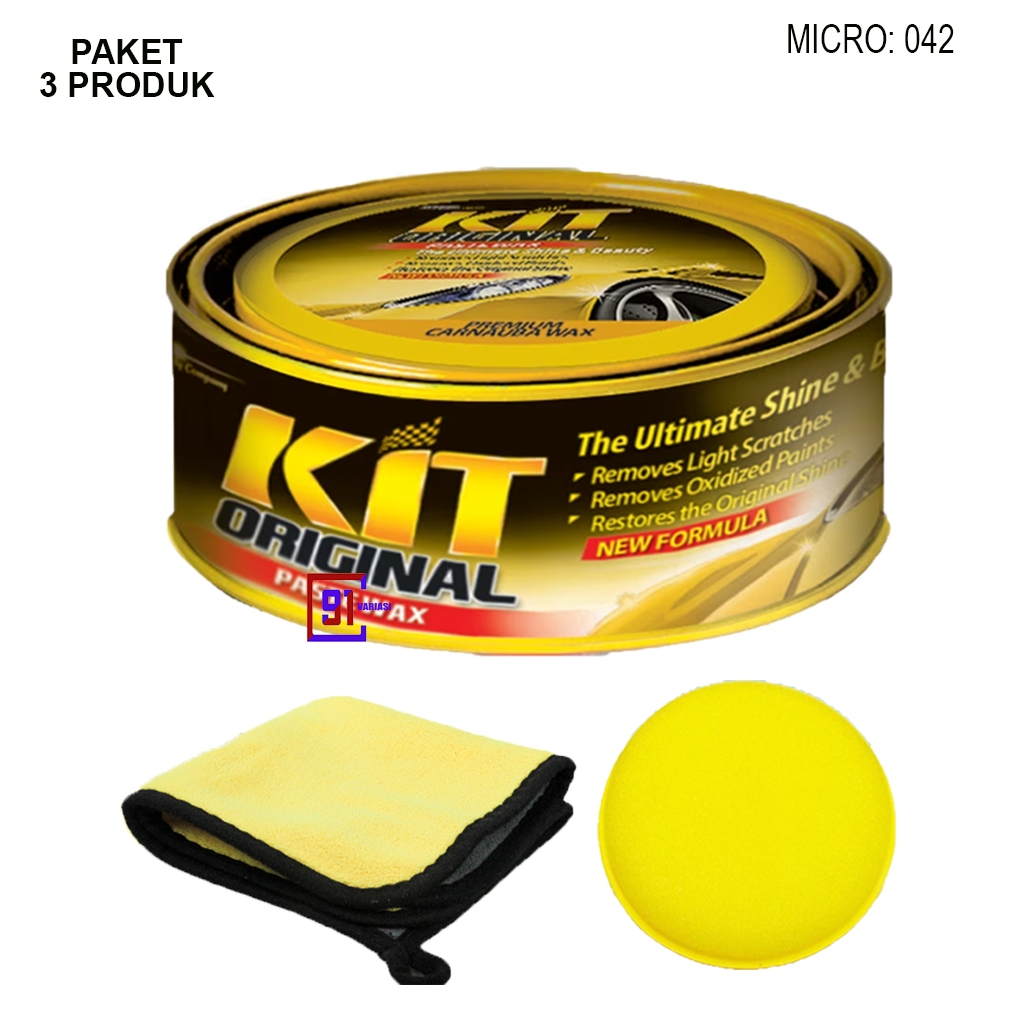 Jual Kit Original Light Paste Polish 225g + Lap Microfiber + Busa ...