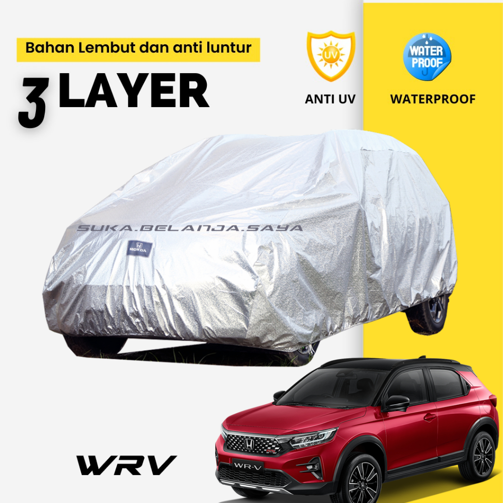 Jual 3 LAYER OUTDOOR PREMIUM Body Cover Mobil wrv Sarung Mobil Honda ...