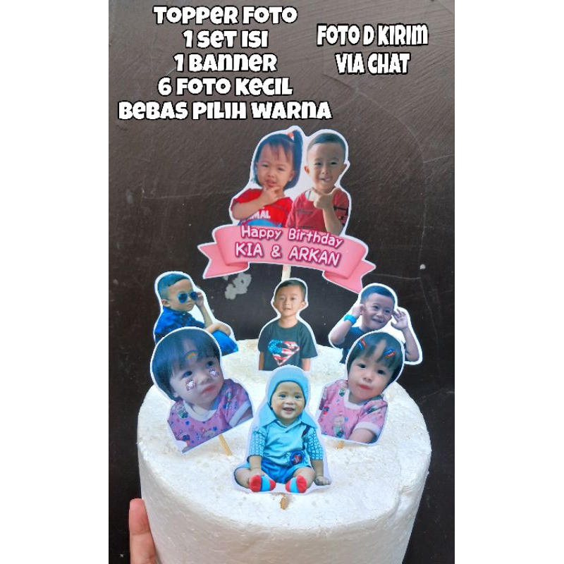 Jual Topper Custom foto dan nama | Shopee Indonesia