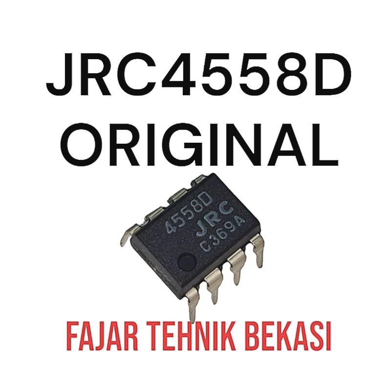 Jual IC JRC4558D - JRC 4558D - JRC4558 D ORIGINAL | Shopee Indonesia