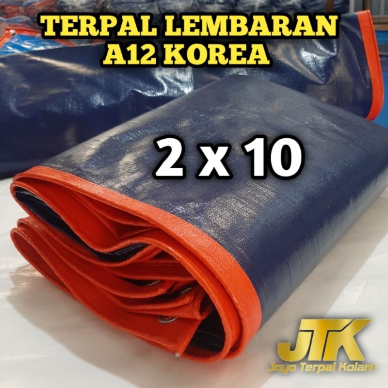 Jual TERPAL KOREA UKURAN 2x10 METER SUPER TEBAL | Shopee Indonesia