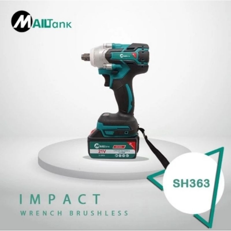 Jual MAILTANK SH363 CORDLESS IMPACT WRENCH CORDLESS DRILL BRUSHLESS ...