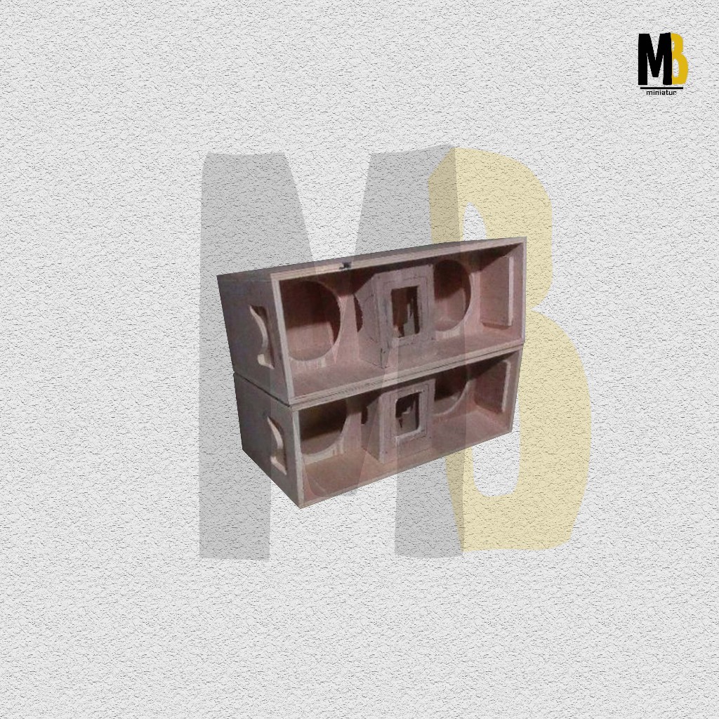 Jual Box Line Array 6 inch + Horn Triplek 12 mm | Shopee Indonesia