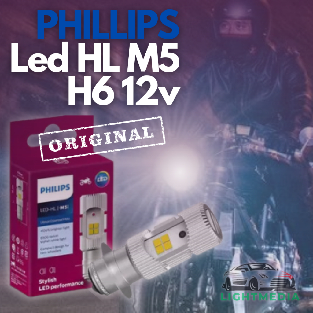 Jual PHILIPS LED M5 Bohlam Lampu Moto | Shopee Indonesia