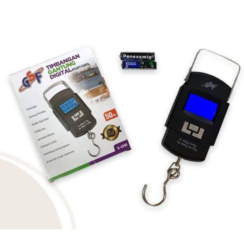 Jual GSF G-4650/G-4550 Timbangan Gantung Digital / Portable Electronic ...