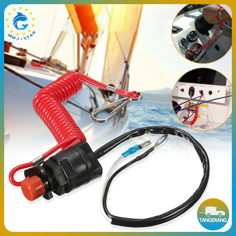 Jual Boat Outboard Engine Stop Safety Switch/Stop Switch Assembly Boat ...
