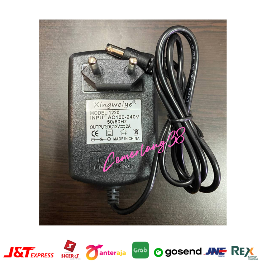 Jual AC DC Charger 12 V 2 A BB XWY 24 Watt / Switching Adaptor Power Supply 12V 2A 24Watt ...