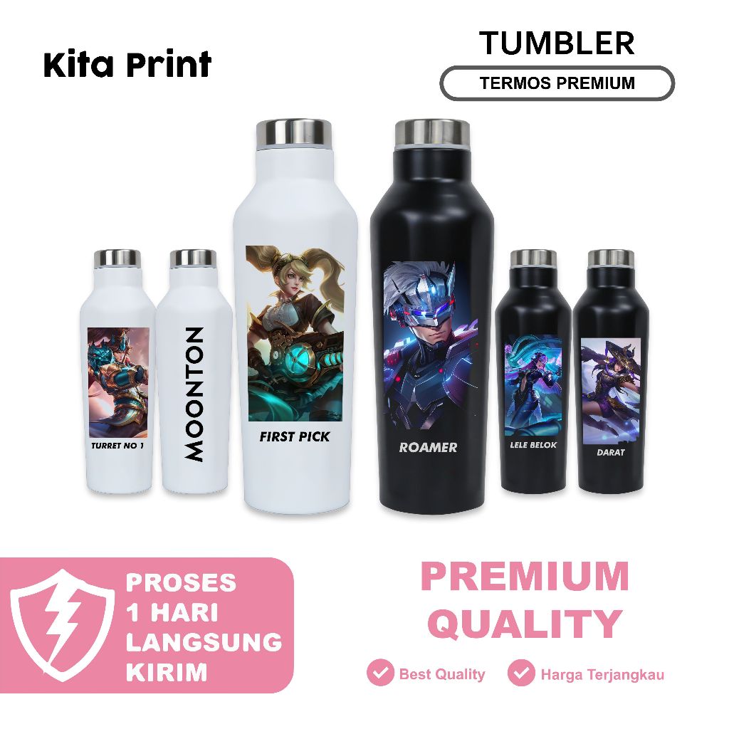 Jual Tumbler Custom Premium Sultan Stainless 500ml Laser Grafir Print ...