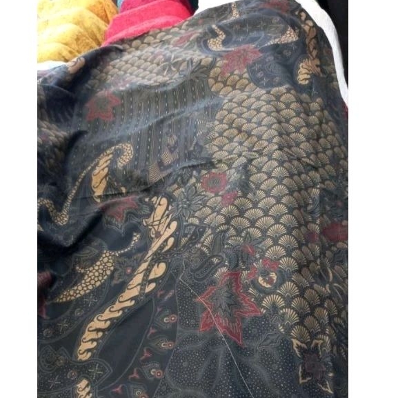 Jual BATIK RAJA AMPAT MOTIF PURI PRINGGODANI | BATIK COUPLE | BATIK ...