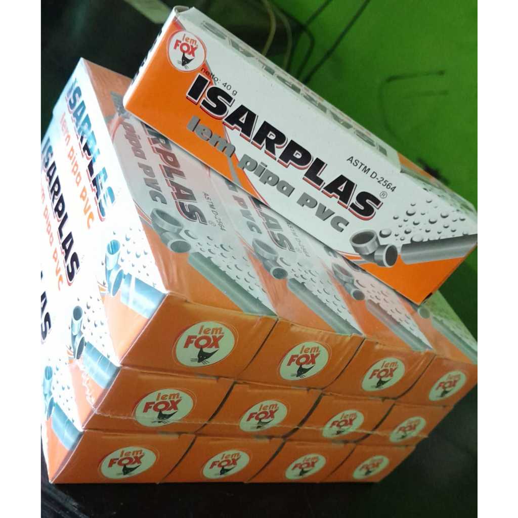 Jual Lem pipa pvc isarplas.40gr. | Shopee Indonesia