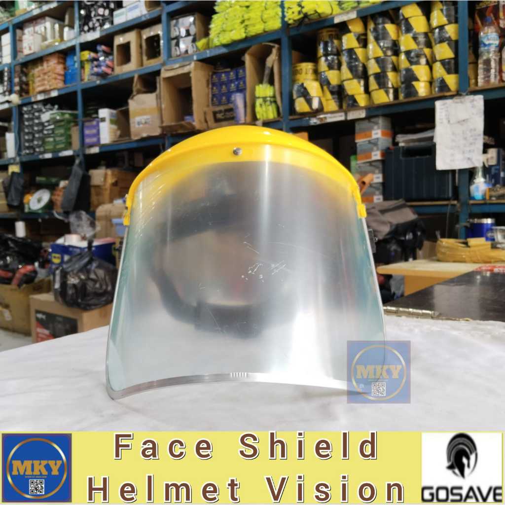 Jual Face Shield Faceshield Gerinda Pelindung Muka Wajah Safety Las ...