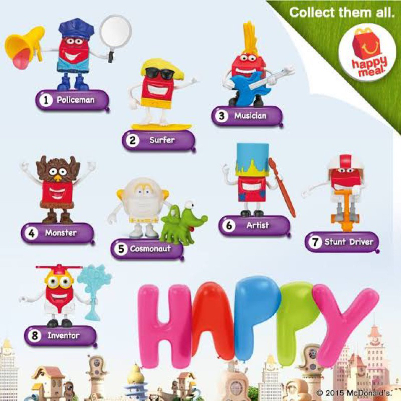 Jual Figure Mascot Mcdonalds Happy Kostum (Kotak MCD) | Shopee Indonesia