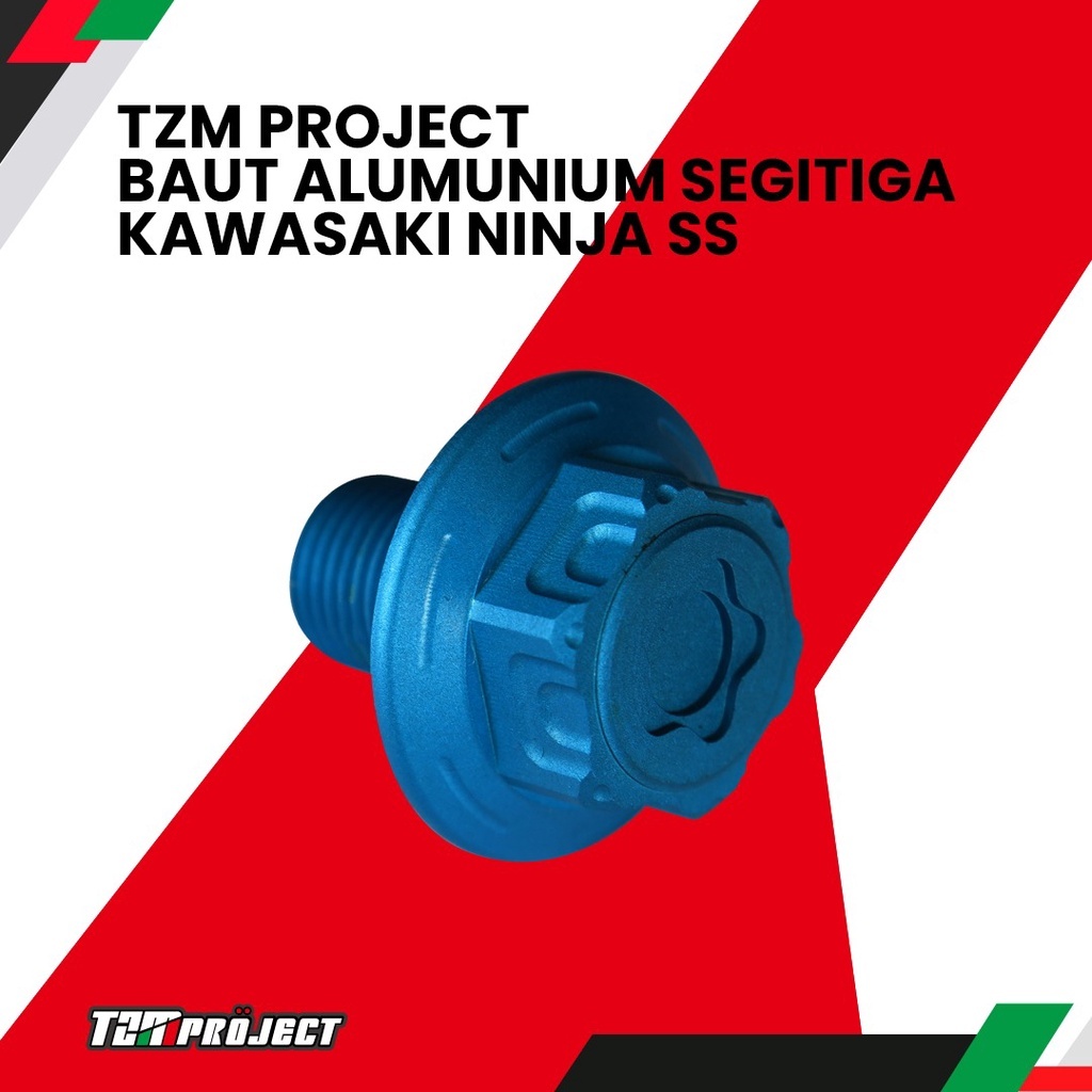 Jual TZM Project Baut Alumunium Triple lamp TZM Project Anodize for ...