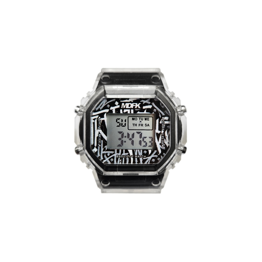 Jual MDFK DIGITAL WATCH TRANSLUCENT | BASIC TOY WATCH | JAM TANGAN MDFK ...