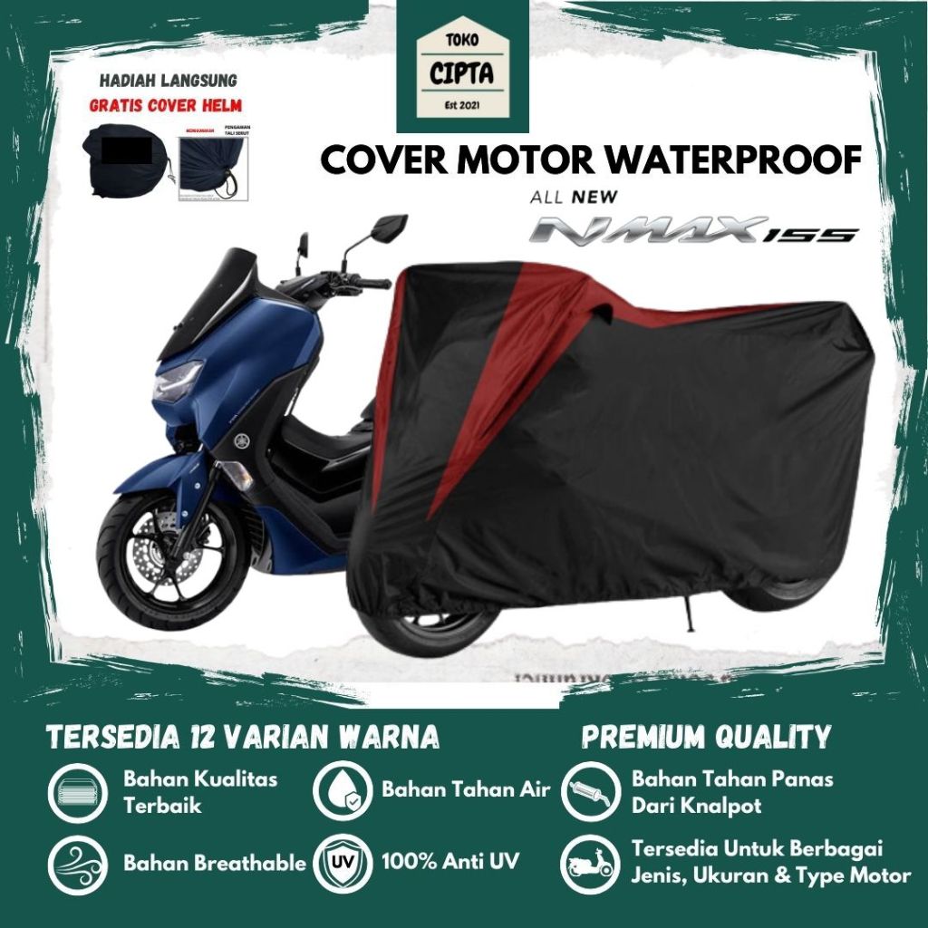 Jual Cipta Cover Motor Yamaha NMax All Varian Waterproof / Sarung Motor ...