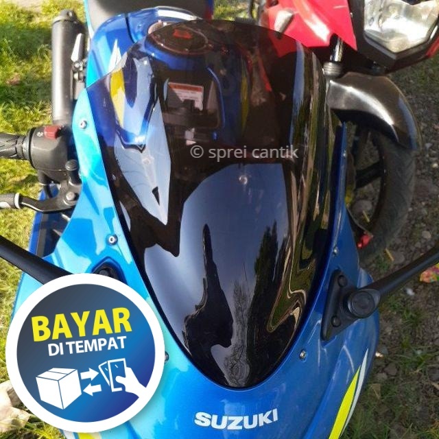 Jual HYS Visor Windshield Suzuki GSX Bahan Acrylic Akrilik Tebal 3 Mili ...