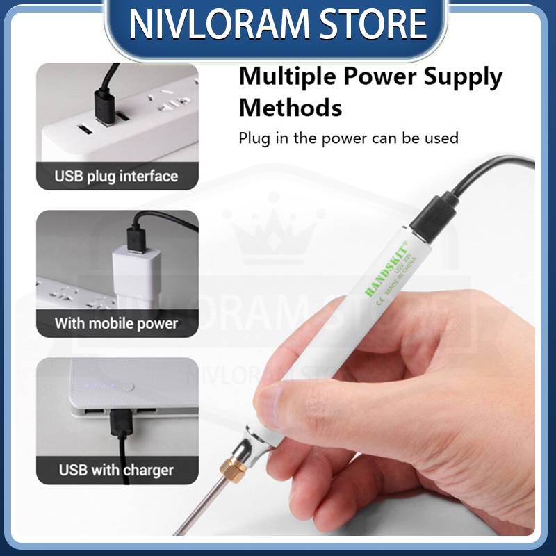 Jual Set Alat Las Besi Besi Tahan Karat, Set Kit Penyolderan Mini 8W 5V ...