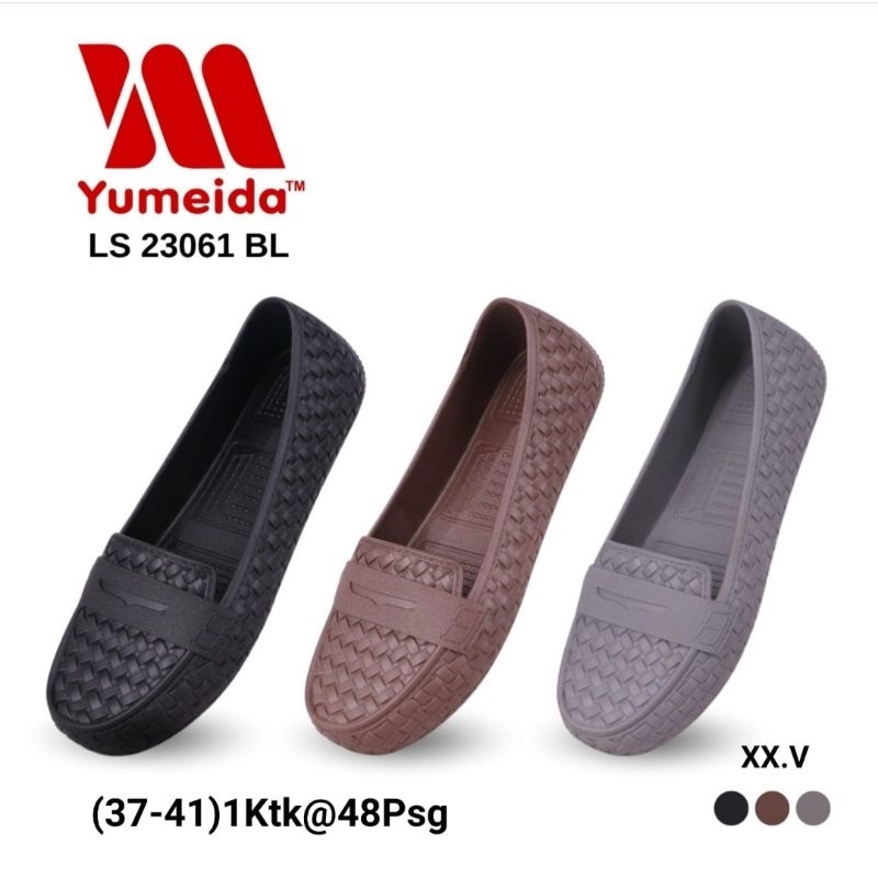 Jual SEPATU WANITA KARET YUMEIDA 23061 size 37-41 | Shopee Indonesia