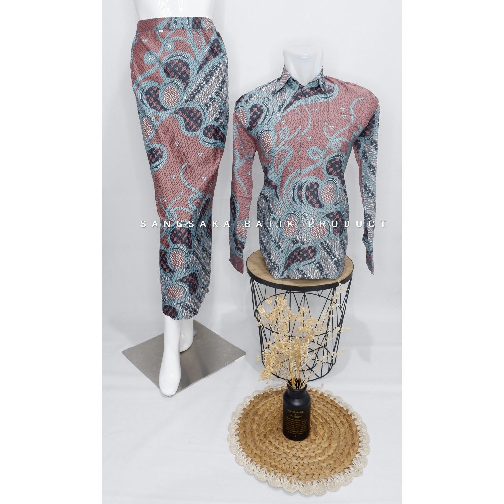 Jual Batik couple / baju batik couple / batik set / batik lengan ...