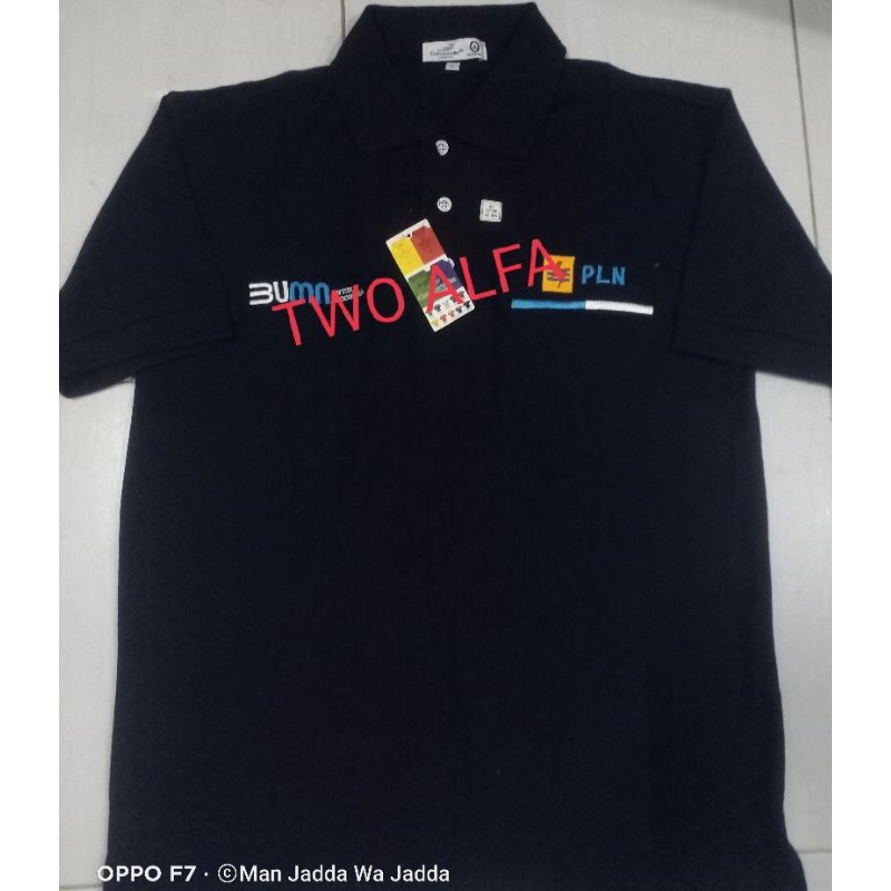 Jual KAOS BUMN PLN POLO SHIRT BUMN PLN BAJU PLN SERAGAM PLN FULL BORDIR ...