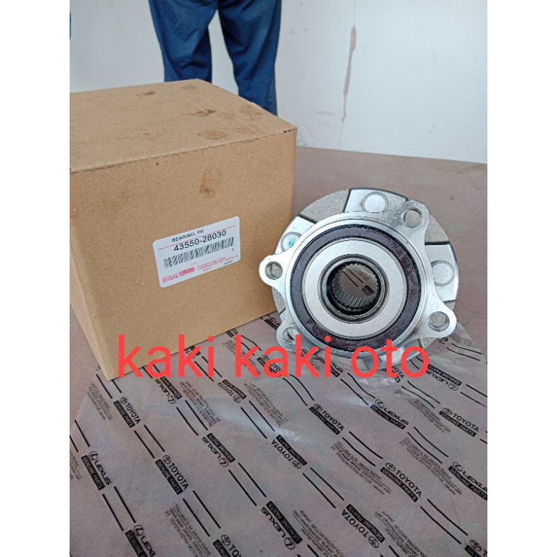 Jual bearing bering lahar roda wheel hub nap roda depan all new alphard ...