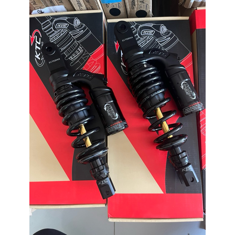Jual Shock KTC evo Hitam As Gold 330 Vario 310 Mio Scoopy | Shopee ...