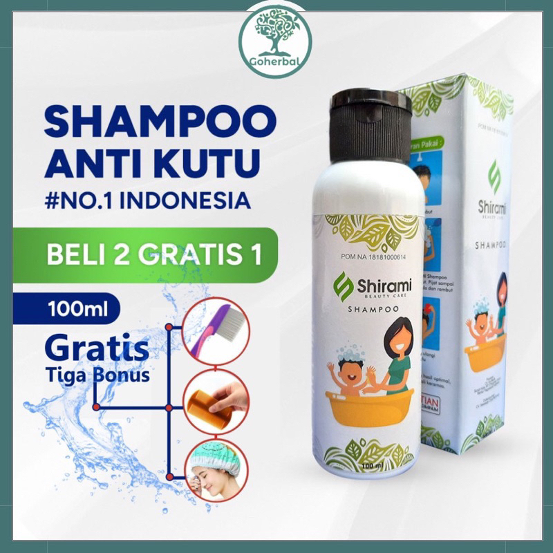 Jual Shampo Kutu - Shirami Shampo Anti Kutu Rambut Anak dan Dewasa ...