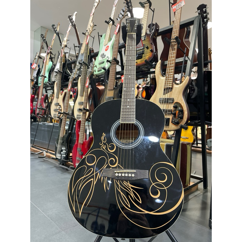 Jual LEGACY - Acoustic Guitar AF227 Grapich (402000967) | Shopee Indonesia