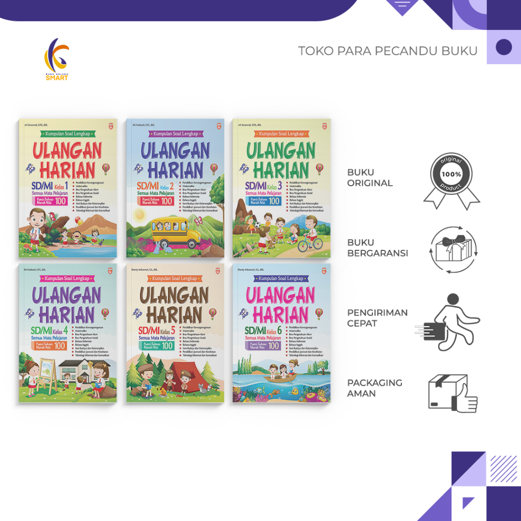 Jual Buku Pelajaran - Kumpulan Soal Lengkap Ulangan Harian SD/MI Kelas ... Jual Buku Pelajaran - Kumpulan Soal Lengkap Ulangan Harian SD/MI Kelas ...