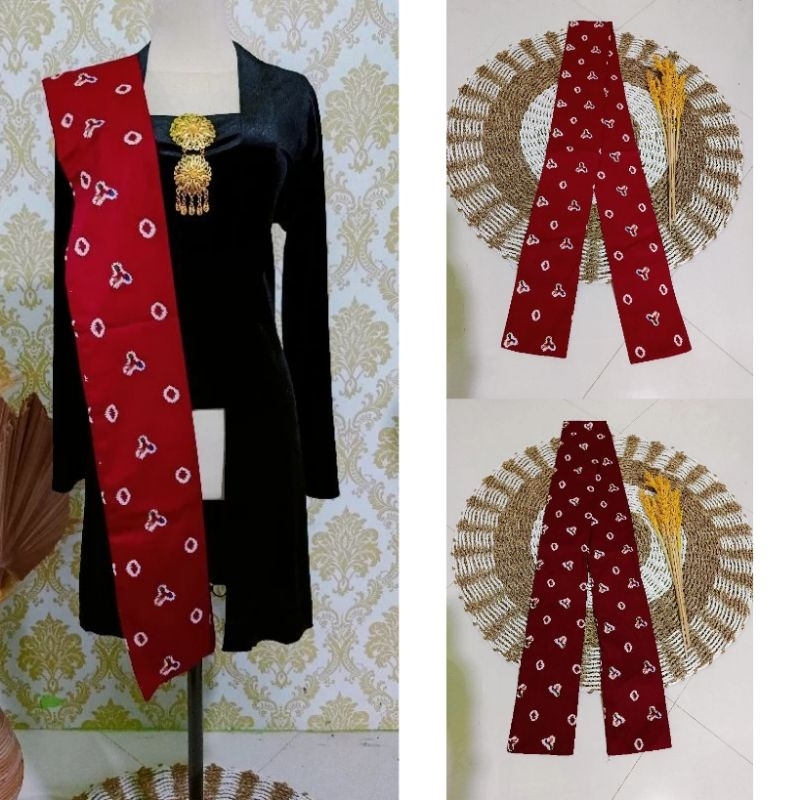 Jual Selendang Jumputan / Selendang Kebaya / Selendang Kutubaru ...