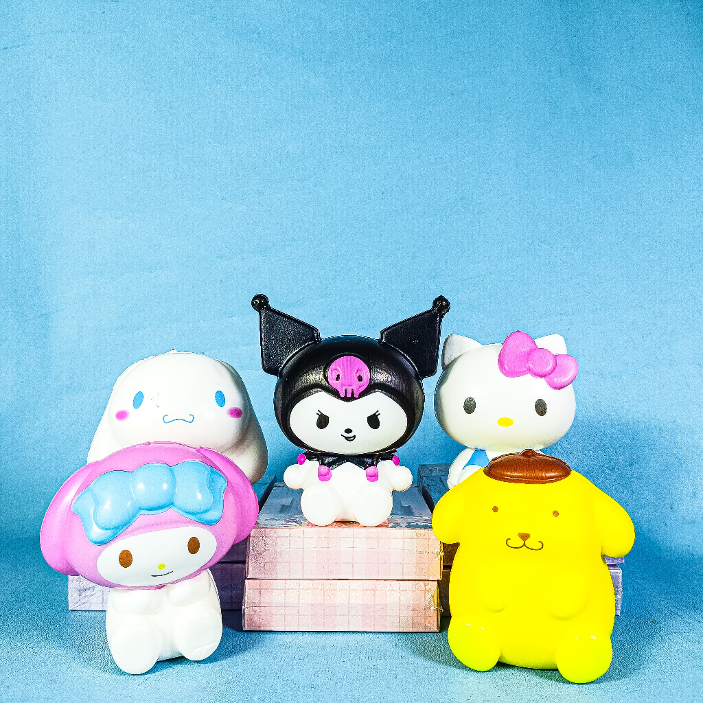 Jual Squishy momo nono Squishy Sanrio kuromi melody cinnamorol karakter CUTE Mainan Squishy ...