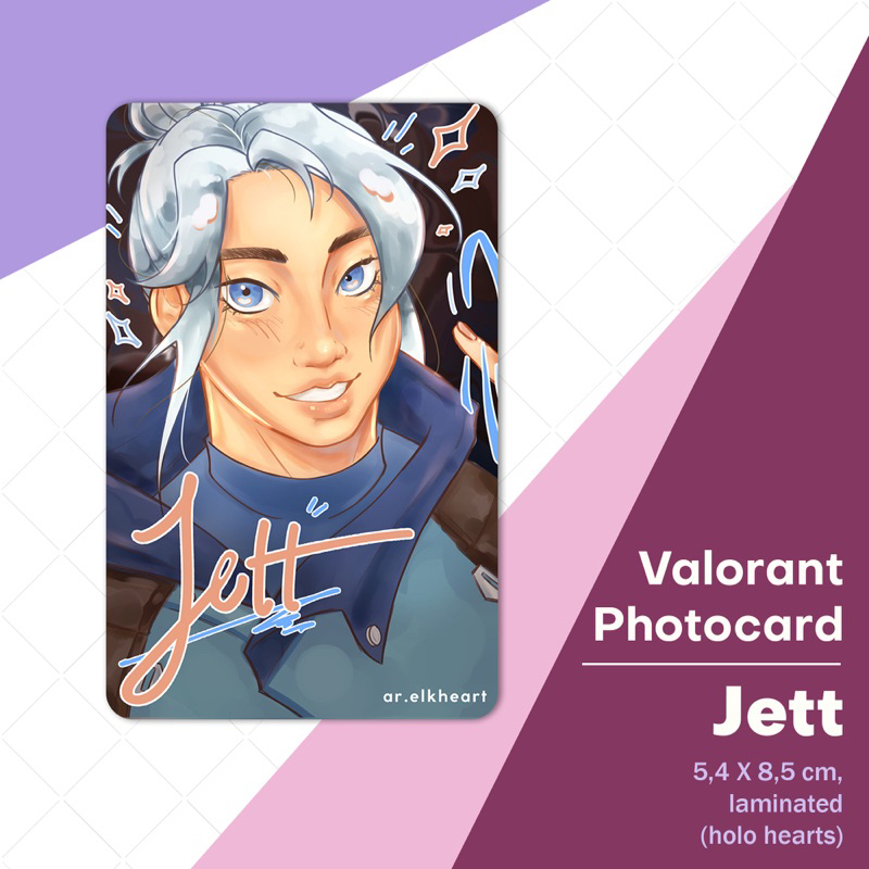Jual Valorant Photocard - Gekko, Jett, & Iso | Shopee Indonesia