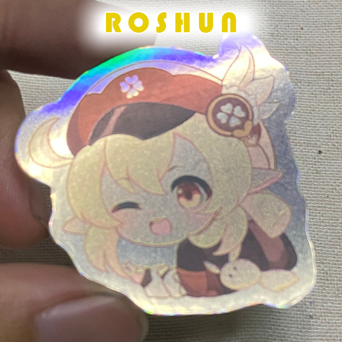 Jual Roshun Stiker Hologram Sticker Genshin Impact Klee | Shopee Indonesia