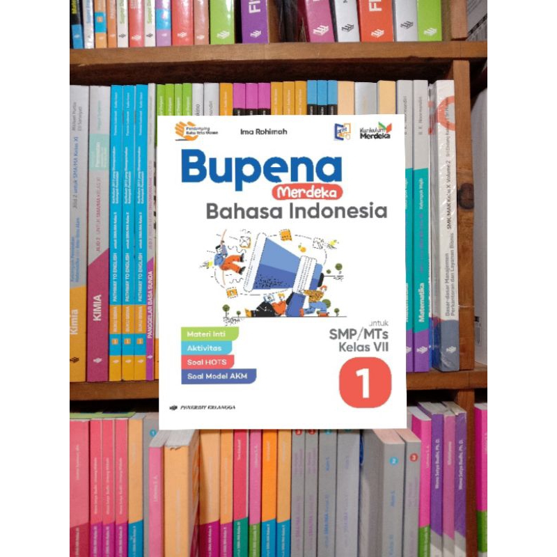 Jual BUKU BUPENA MERDEKA BAHASA INDONESIA SMP/MTs KELAS 7 KURIKULUM MERDEKA | Shopee Indonesia