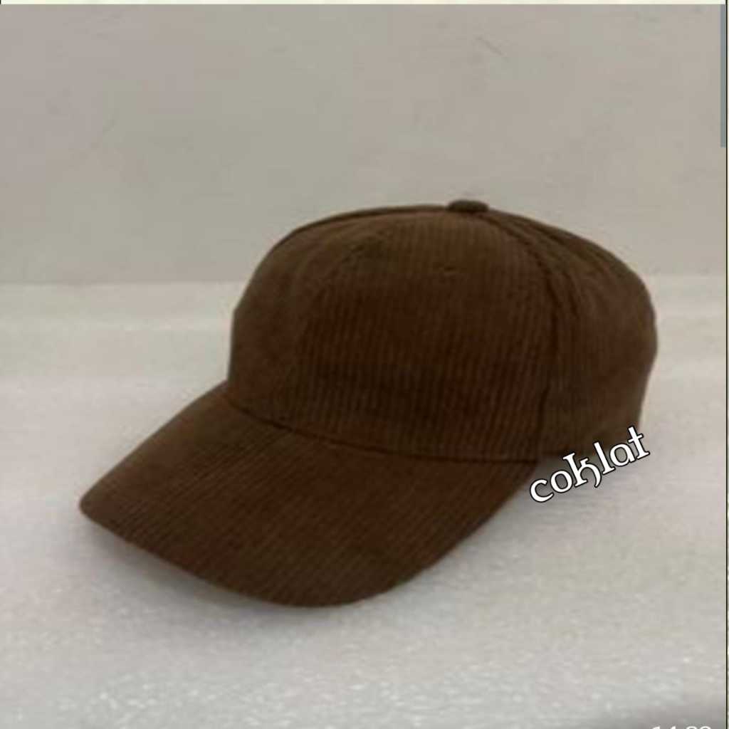 Jual Topi Polo Caps Corduroy Polos Quality / Topi Baseball Pria Wanita ...
