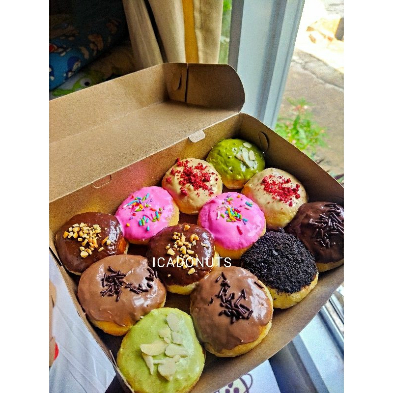Jual MINI DONUTS DONAT 12 PCS | Shopee Indonesia